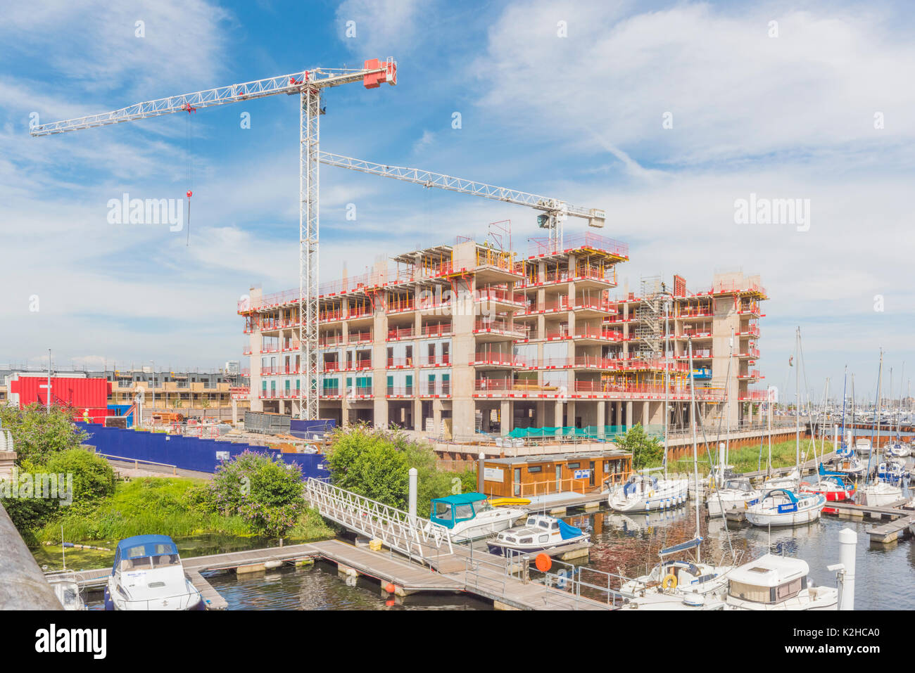 The new Bayscape development in Cardiff Bay PHILLIP ROBERTS Stock Photo ...