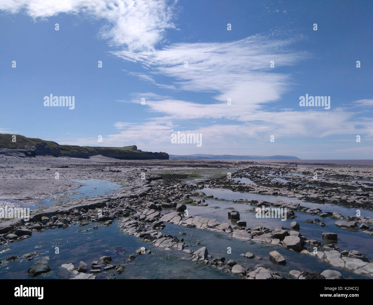 Kilve beach hi-res stock photography and images - Alamy
