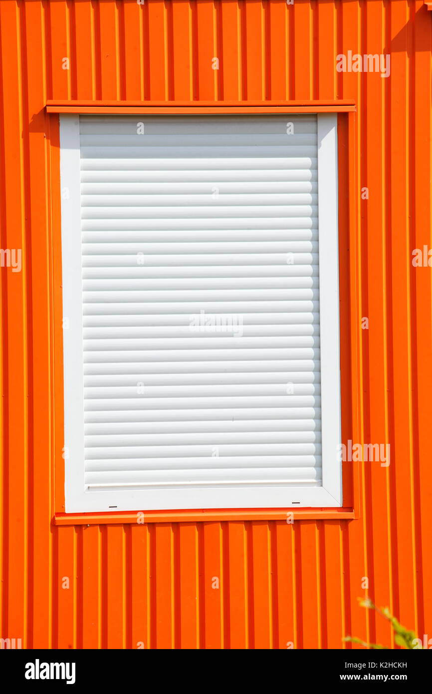 Orange plastic shutters hi-res stock photography and images - Alamy