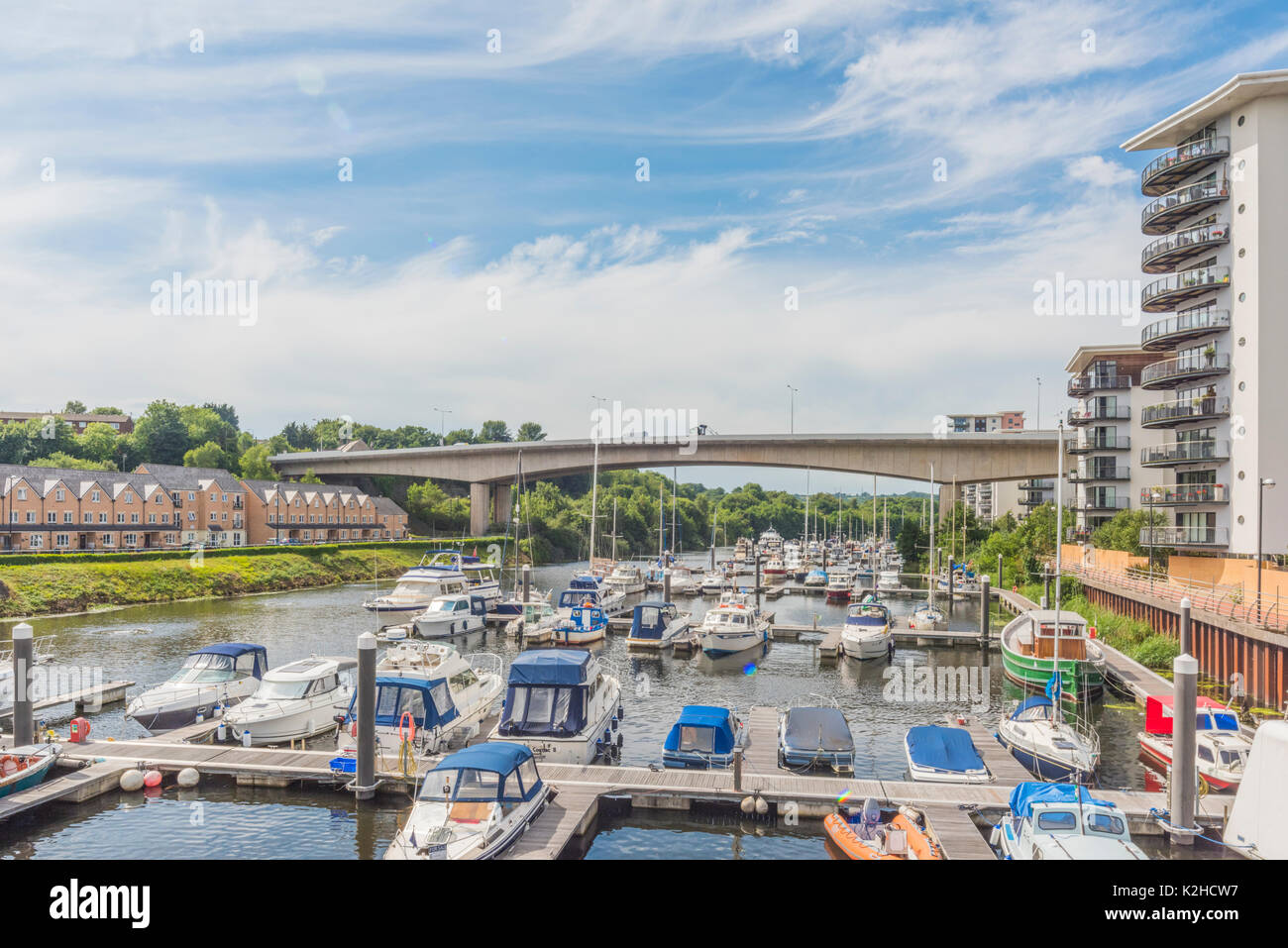 The new Bayscape development in Cardiff Bay PHILLIP ROBERTS Stock Photo ...
