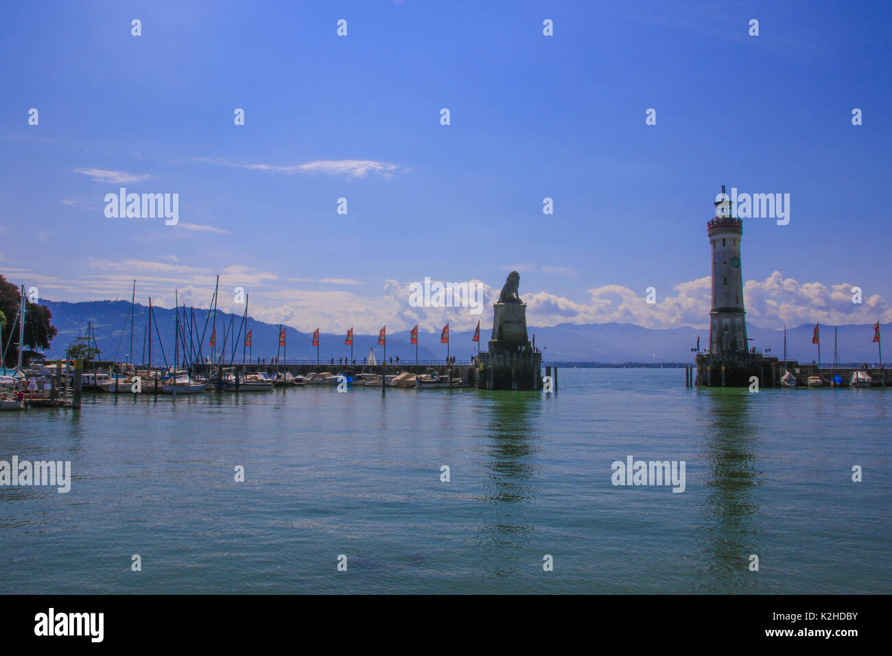 Yacht harbour at bodensee hi-res stock photography and images - Alamy