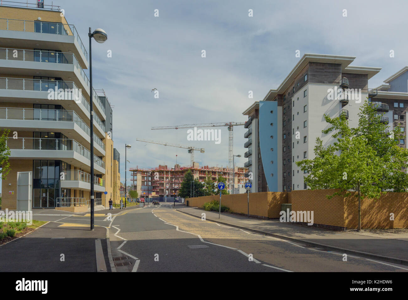 The new Bayscape development in Cardiff Bay PHILLIP ROBERTS Stock Photo ...