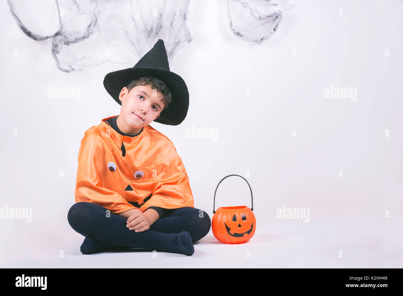 Happy child on halloween Happy child on halloween Stock Photo - Alamy