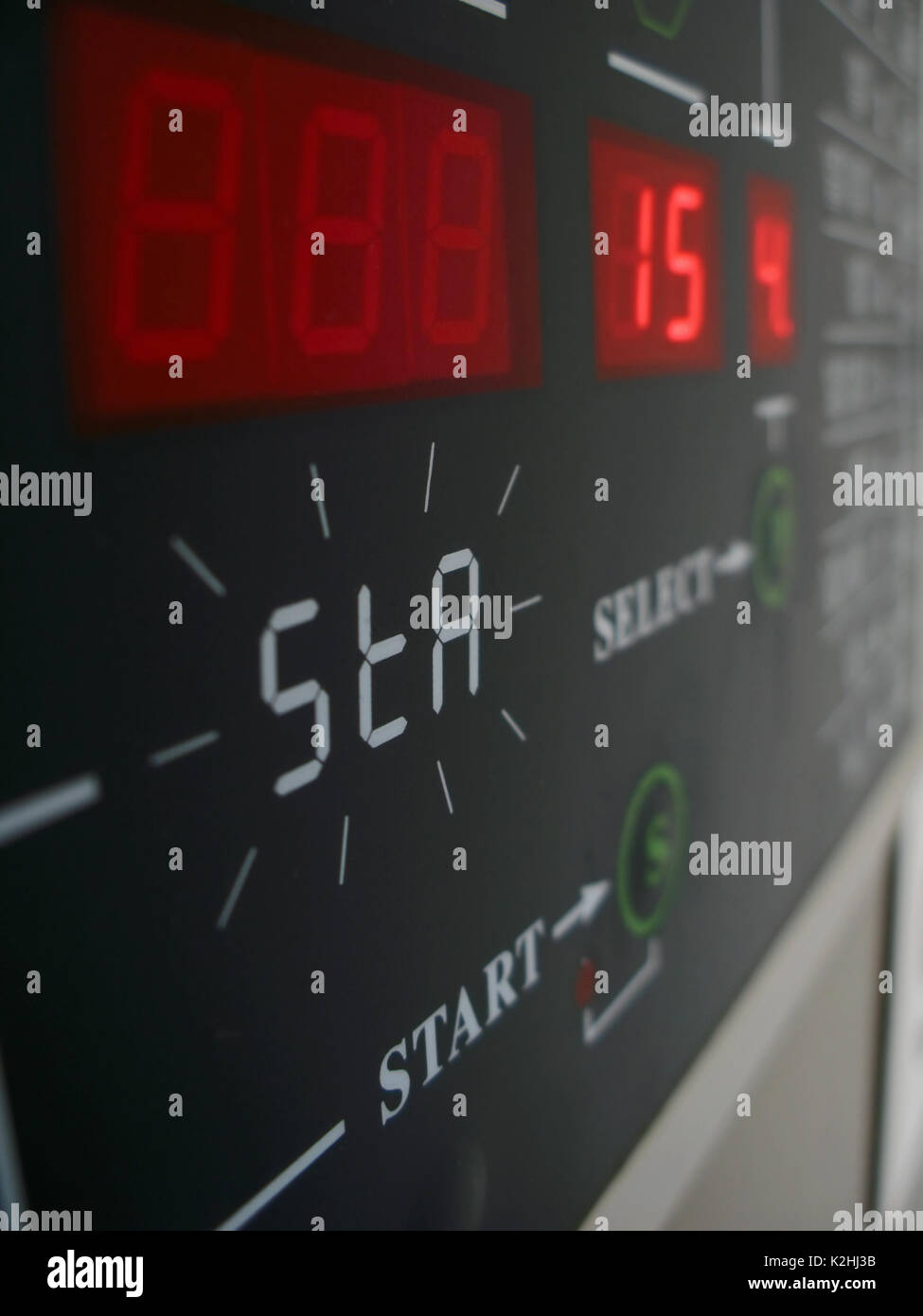 Digital clock numbers hi-res stock photography and images - Alamy