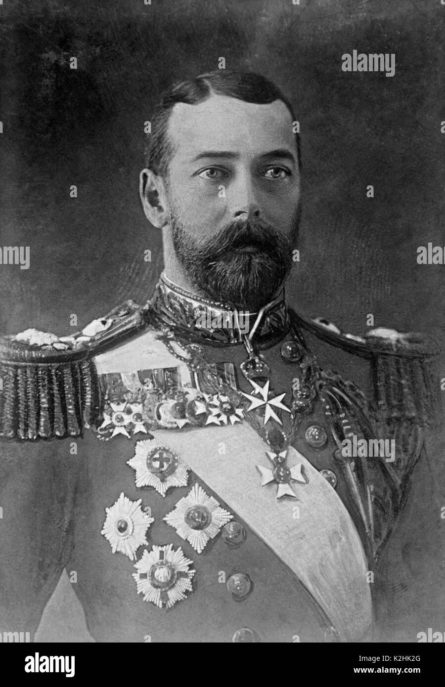 George v king of great britain Black and White Stock Photos & Images ...