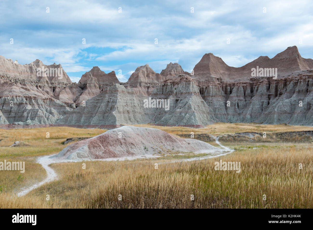 Badlands national park interior south dakota hi-res stock photography ...