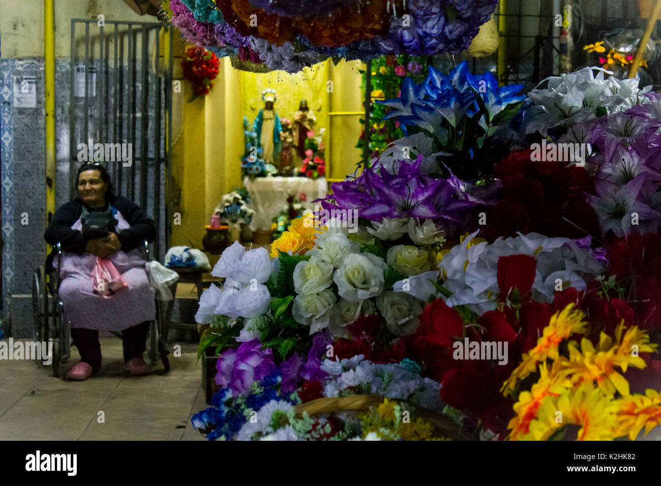ASUNCION, PARAGUAY - May 2017: Impression of Asuncions largest market ...