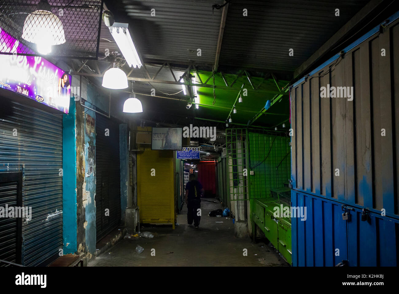 ASUNCION, PARAGUAY - May 2017: Impression of Asuncions largest market ...