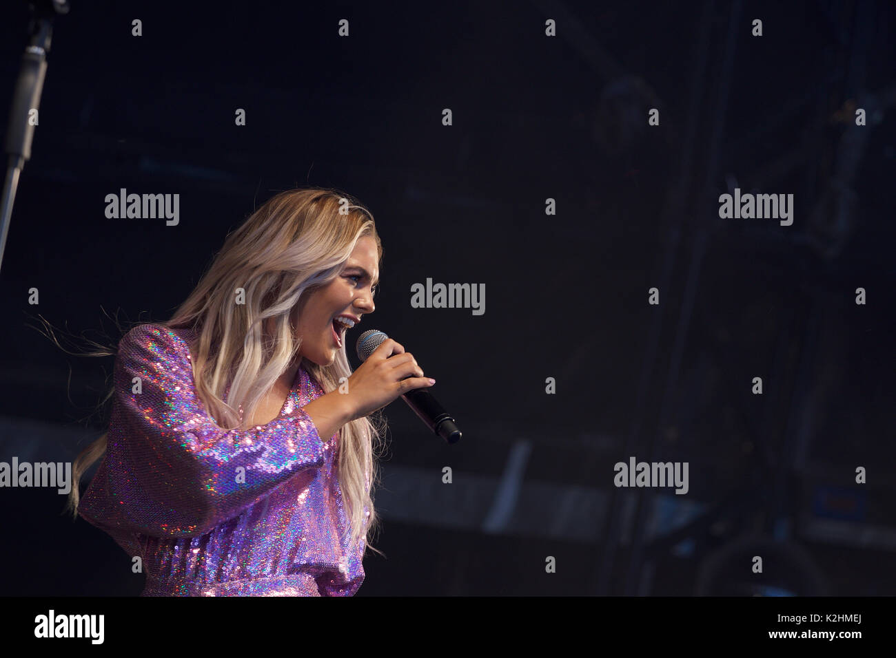 Manchester Pride Main Stage Performances Stock Photo - Alamy