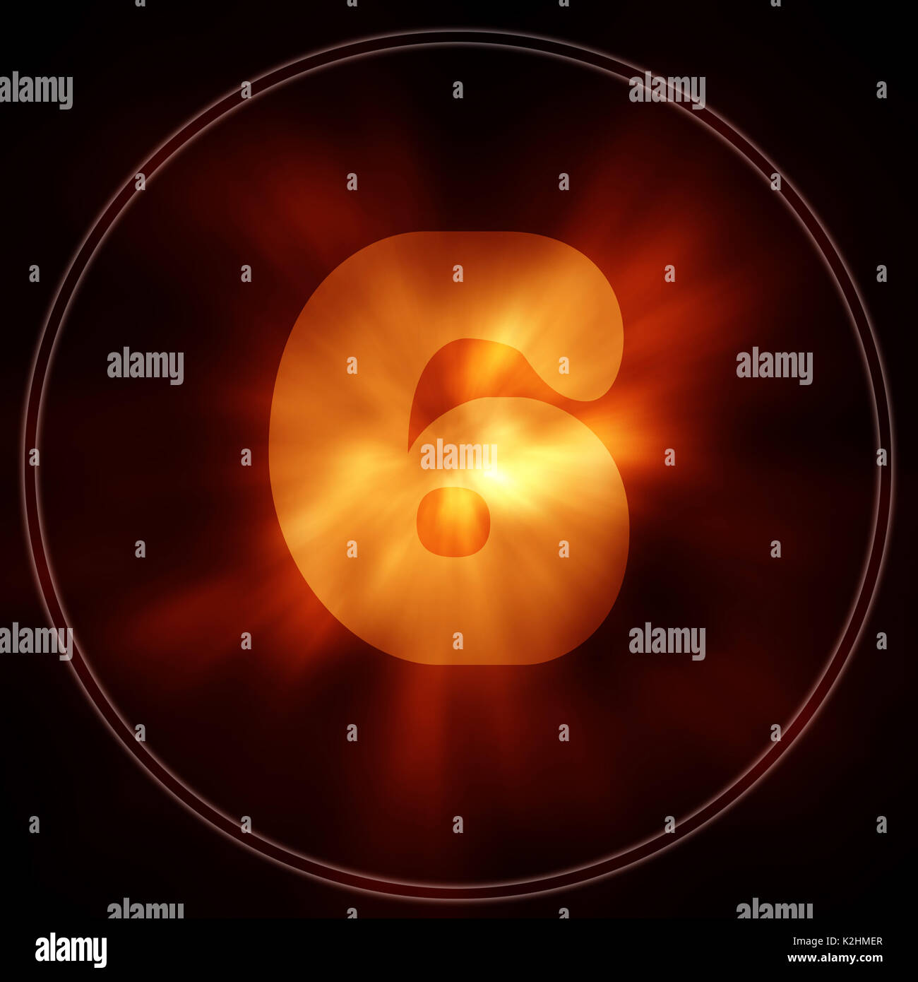 Six number hi-res stock photography and images - Alamy