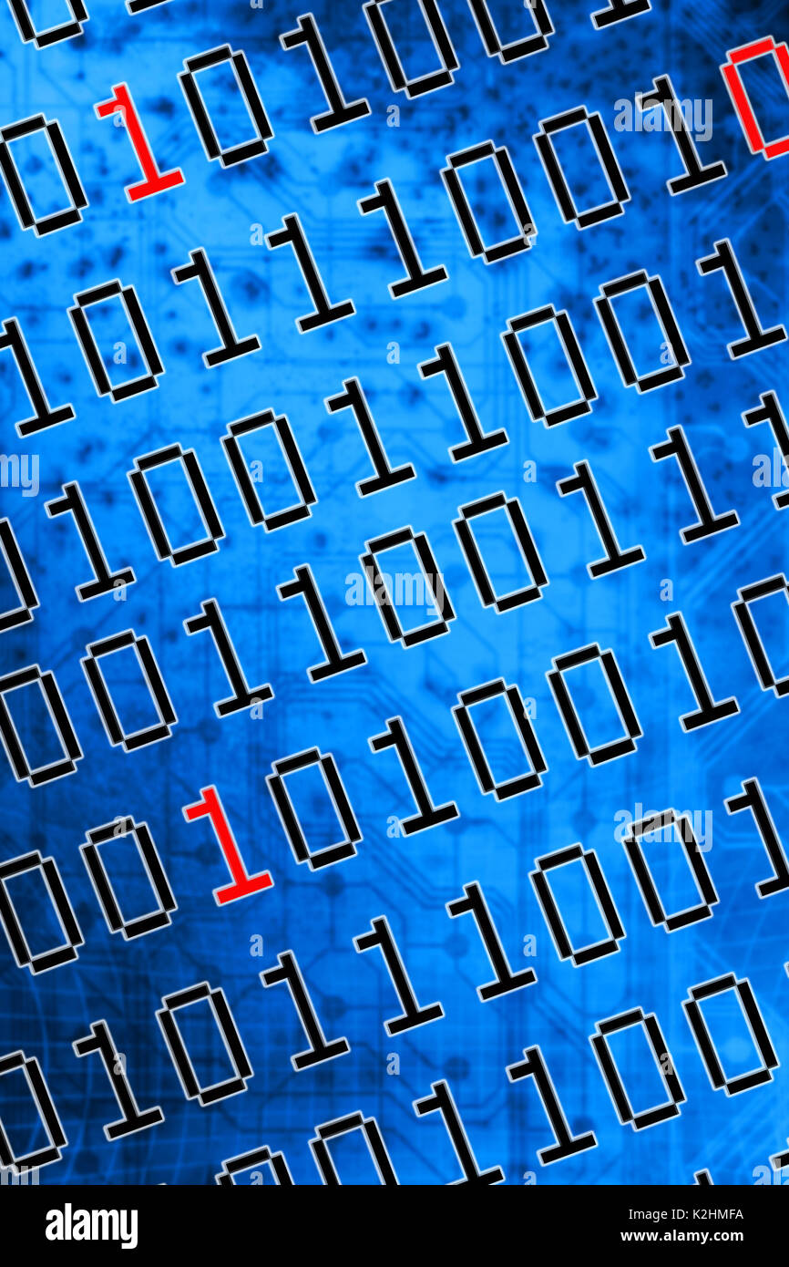 binary digits background Stock Photo - Alamy