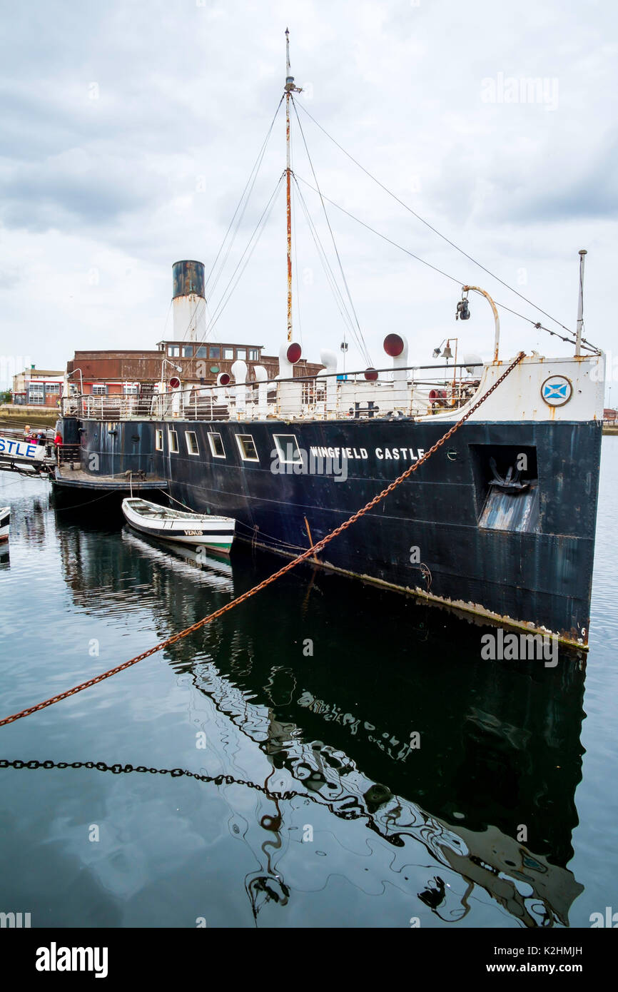 PSS Wingfield Castle paddle steamer built Hartlepool 1934 now a ...