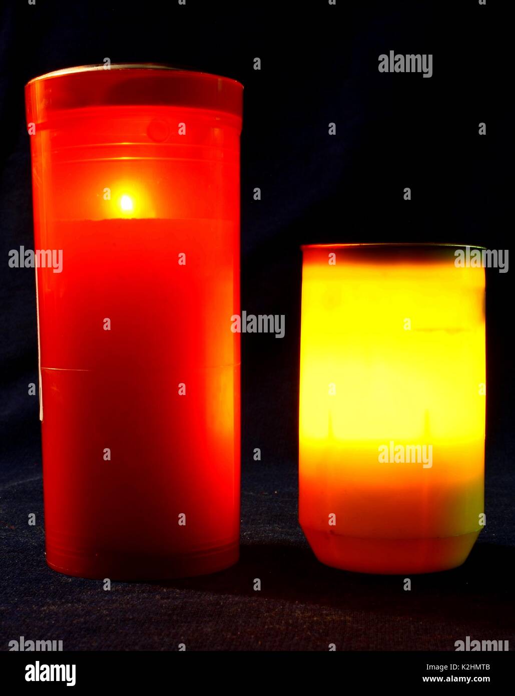 Amber candles hi-res stock photography and images - Alamy