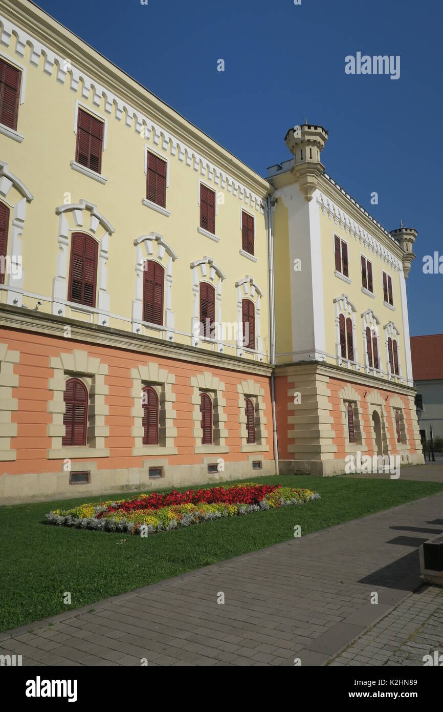 Alba Iulia, colorful city in Alba Country, maintained and well-kept old ...
