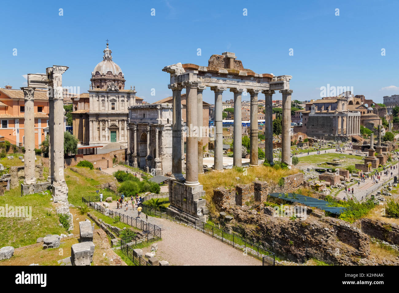 The Roman Forum, Rome, Italy Stock Photo - Alamy
