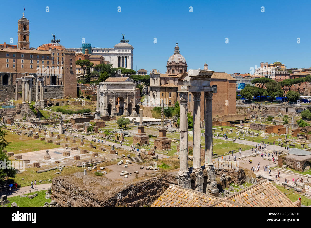 The Roman Forum in Rome, Italy Stock Photo - Alamy