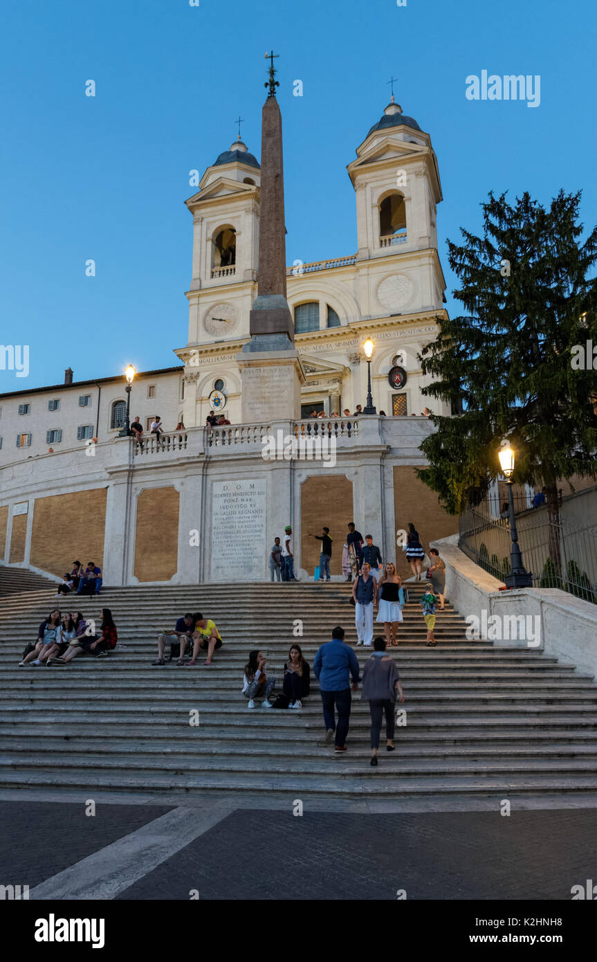 The Spanish Steps in Rome, Italy Stock Photo - Alamy