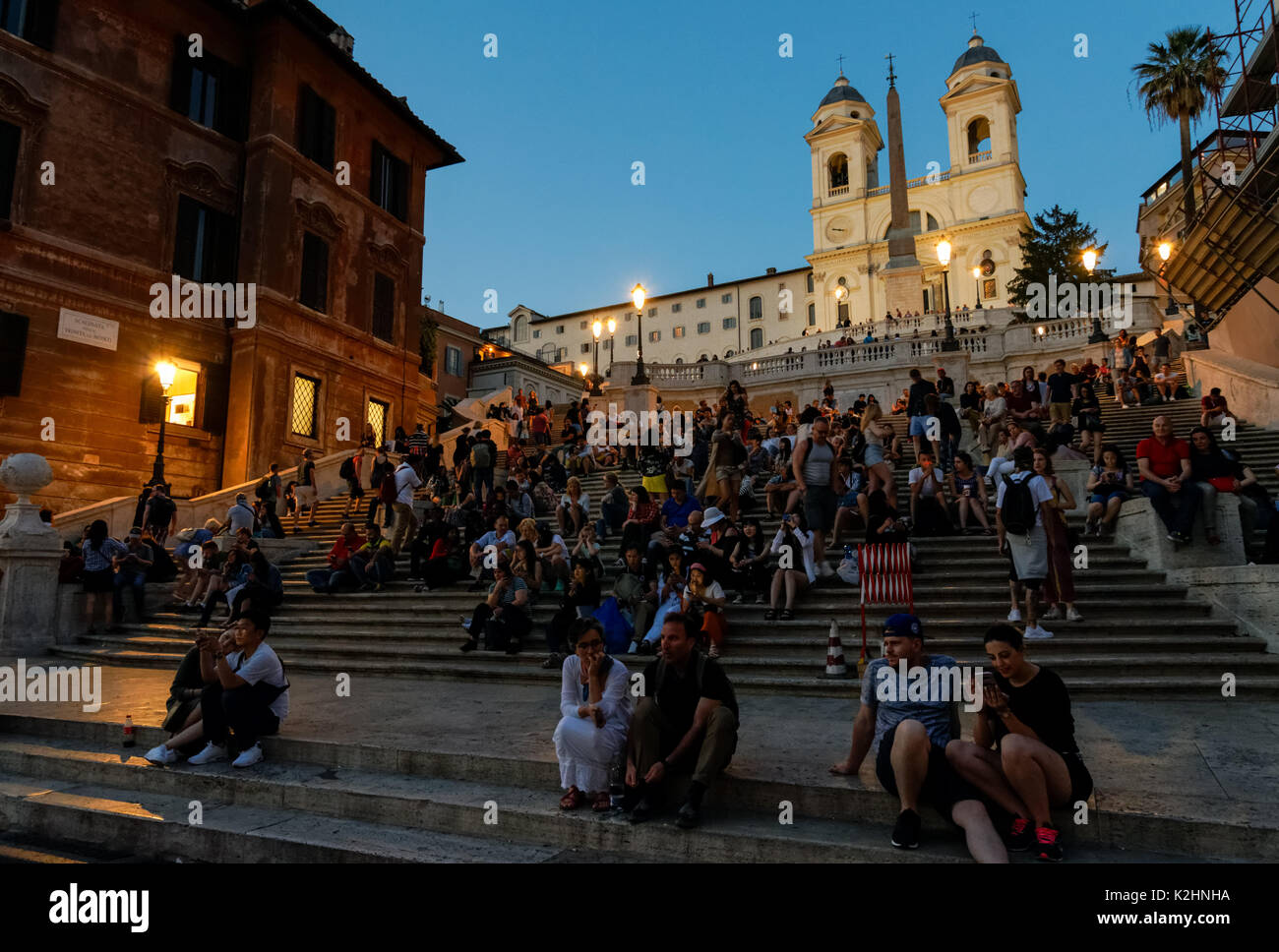 The Spanish Steps in Rome, Italy Stock Photo - Alamy