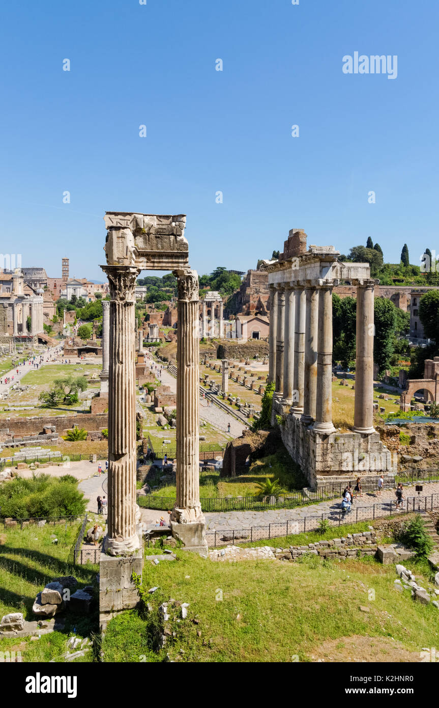 The Roman Forum, Rome, Italy Stock Photo - Alamy