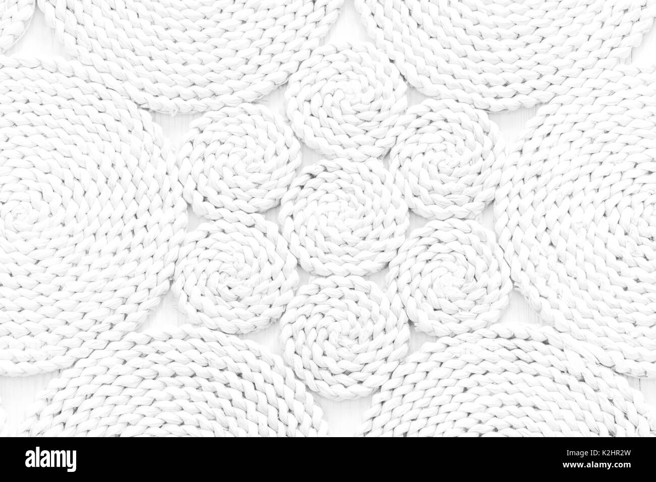 Pattern nature for background of handicraft weave white texture wicker ...