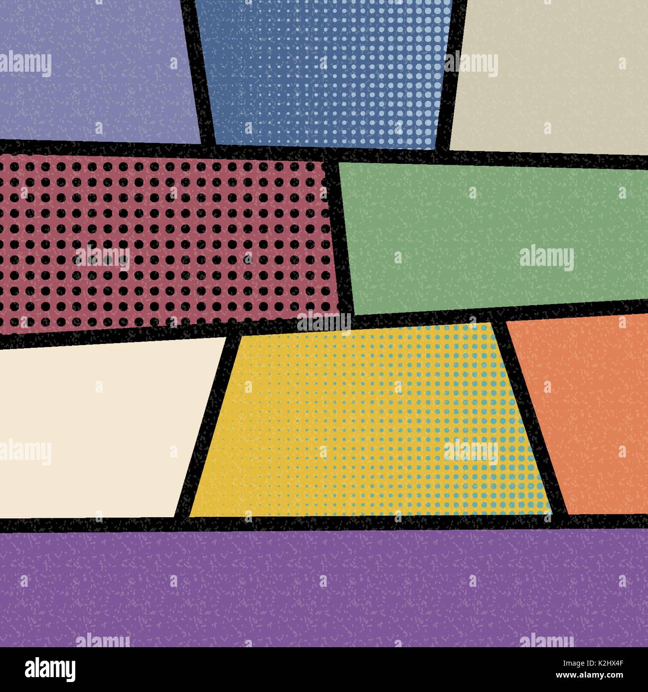 Retro comic strip hi-res stock photography and images - Alamy