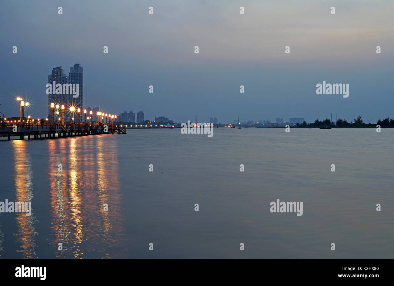 Ancol Beach, Jakarta, Indonesia Stock Photo - Alamy