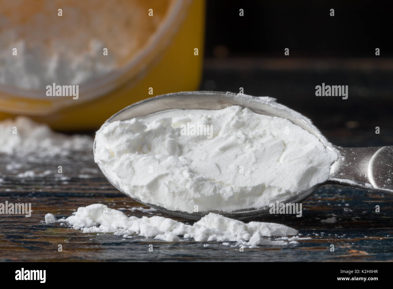 Baking powder cornstarch hi-res stock photography and images - Alamy