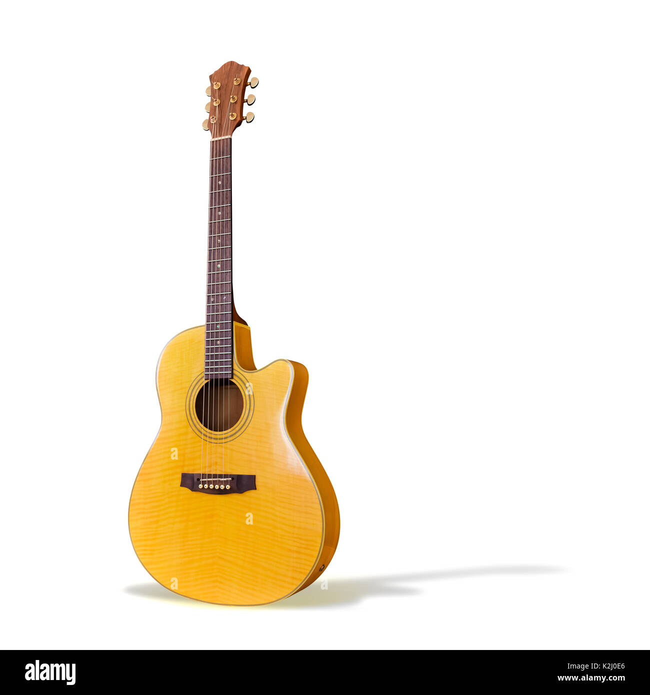 Cutaway guitar Cut Out Stock Images & Pictures - Alamy
