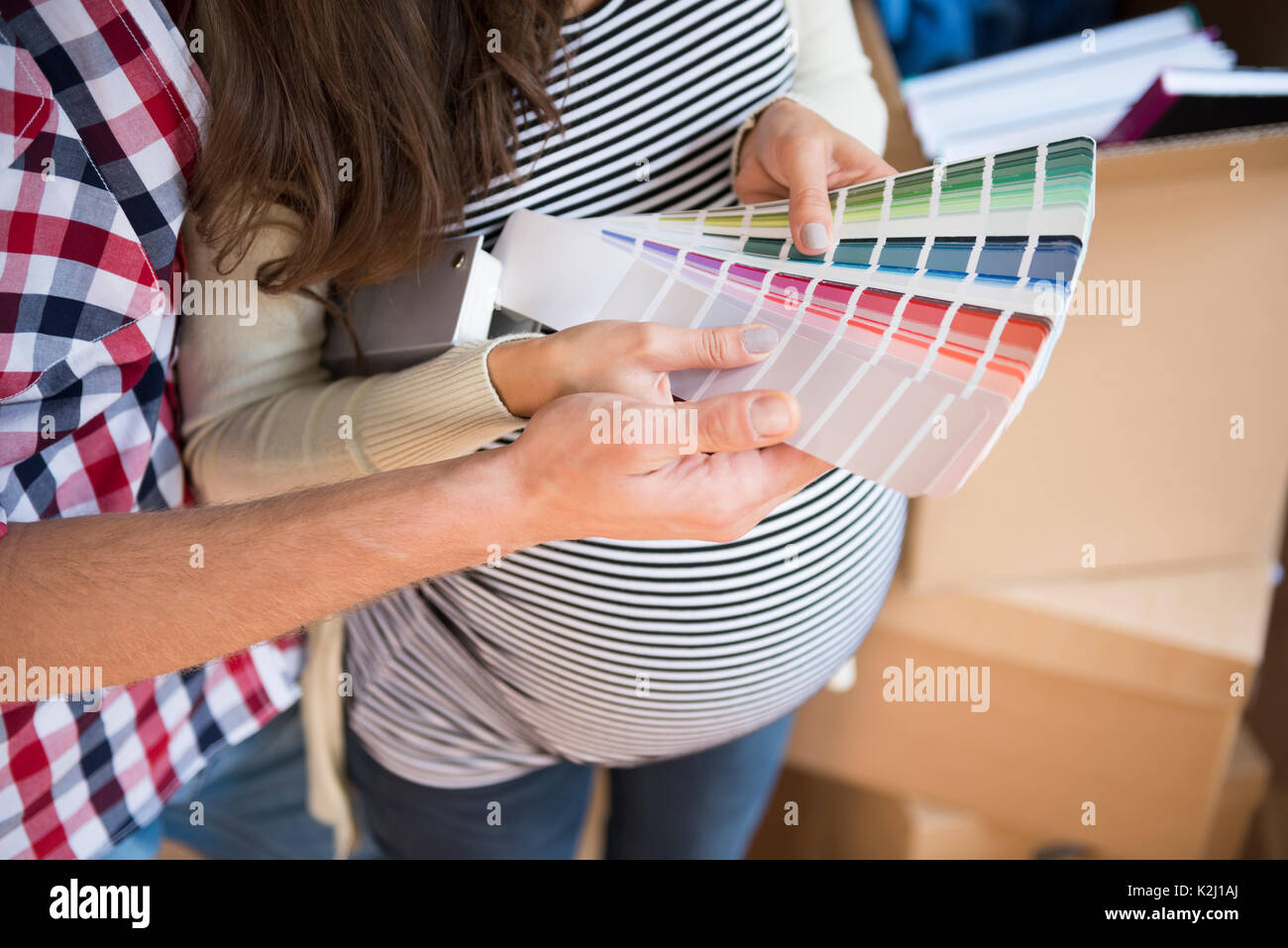 Too many colors to make a right decision Stock Photo - Alamy