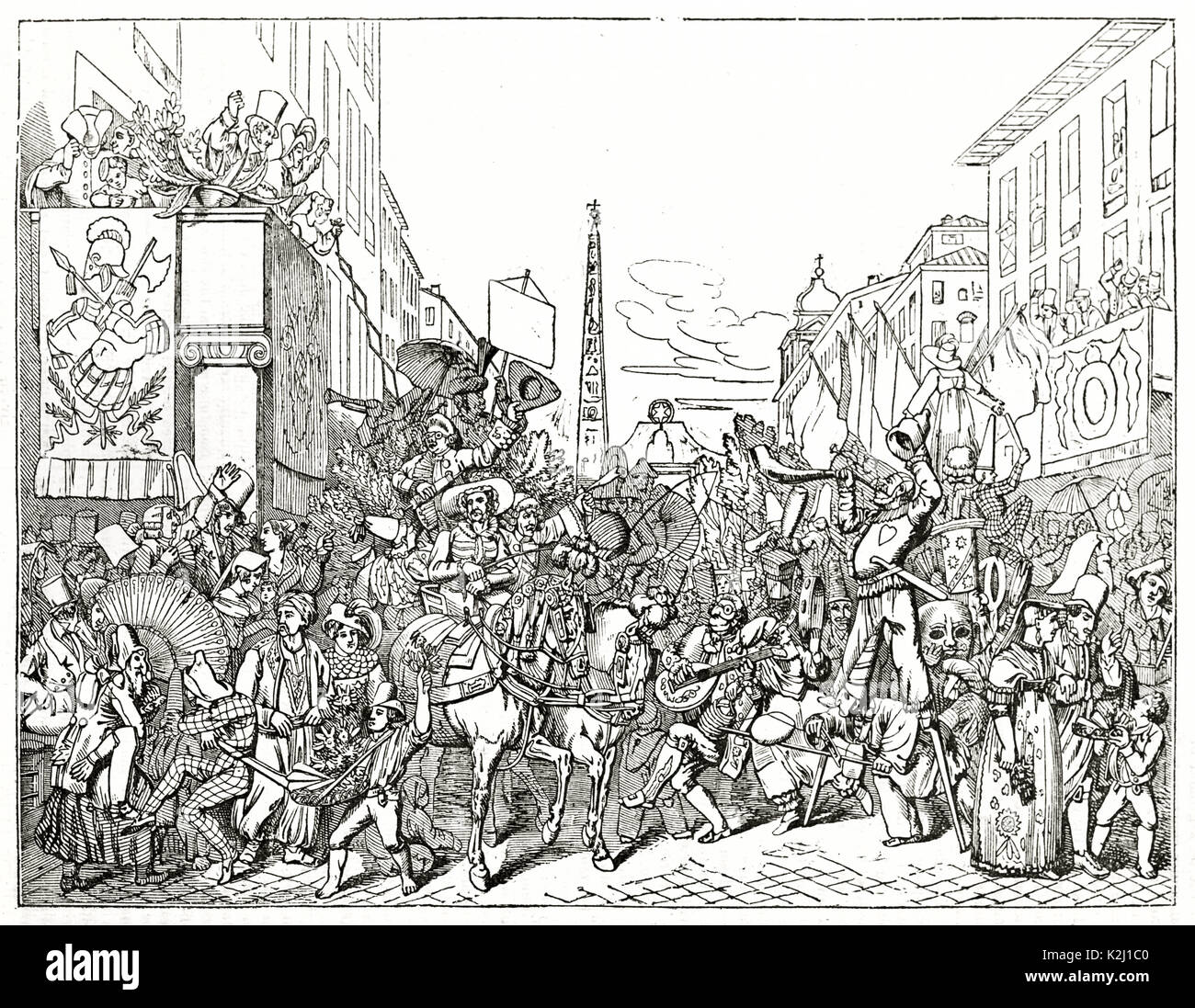 Roman crowd ancient illustration hi-res stock photography and images ...