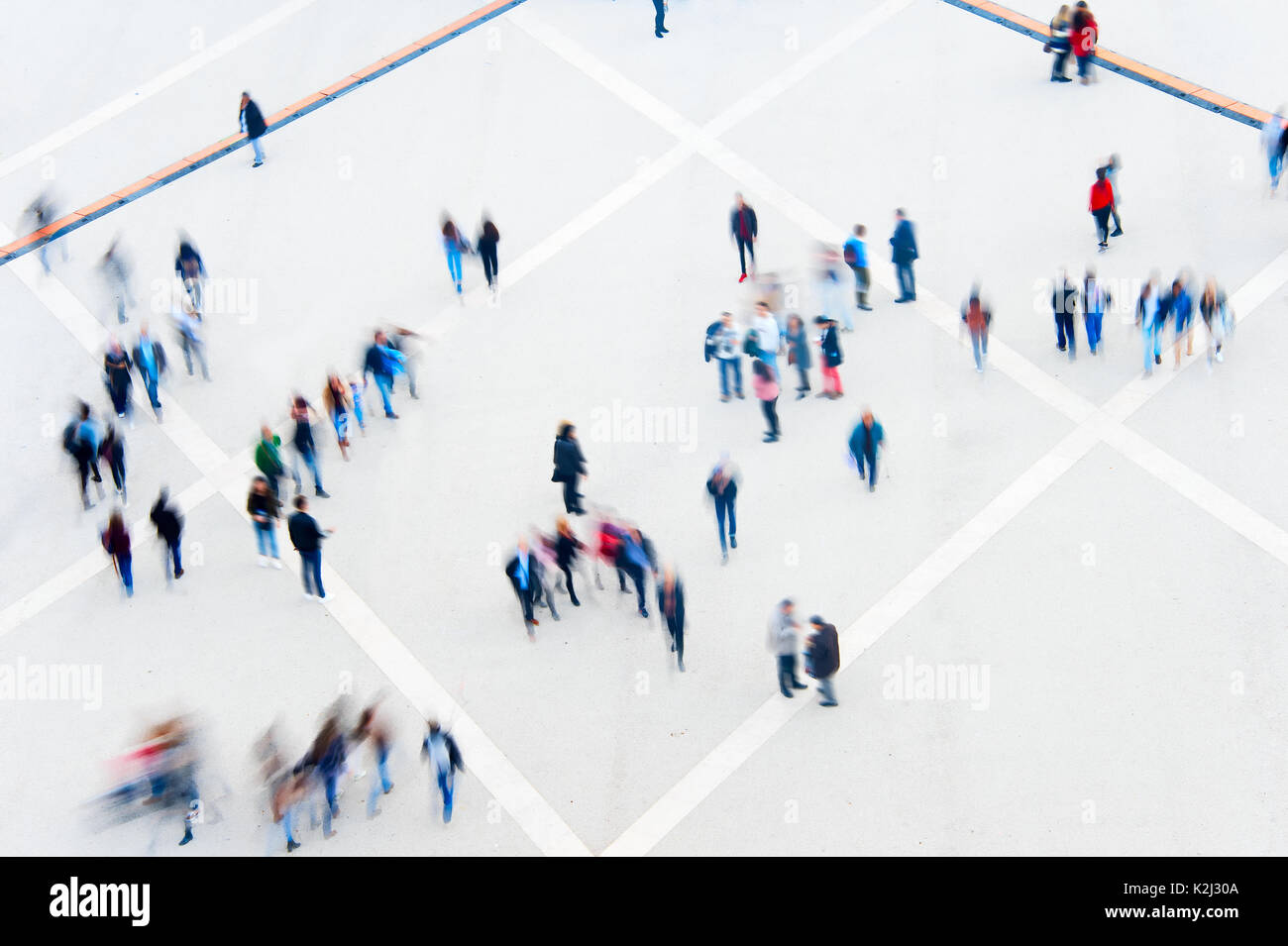Crowd From Above People Stock Photos & Crowd From Above People Stock ...