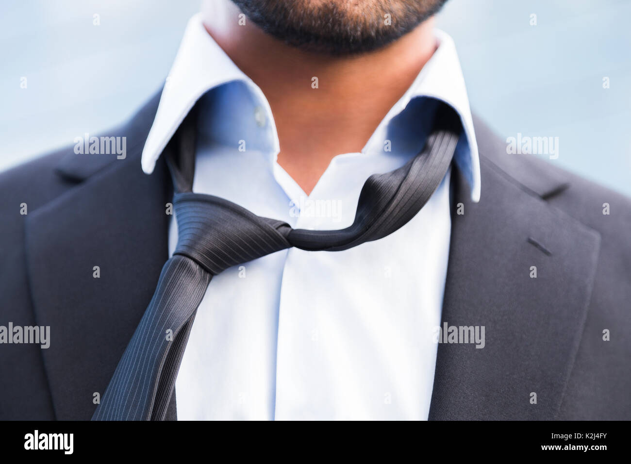 Untied tie hi-res stock photography and images - Alamy