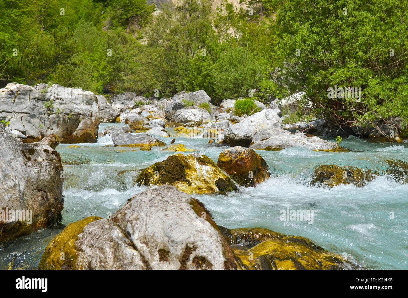 Valbona river hi-res stock photography and images - Alamy