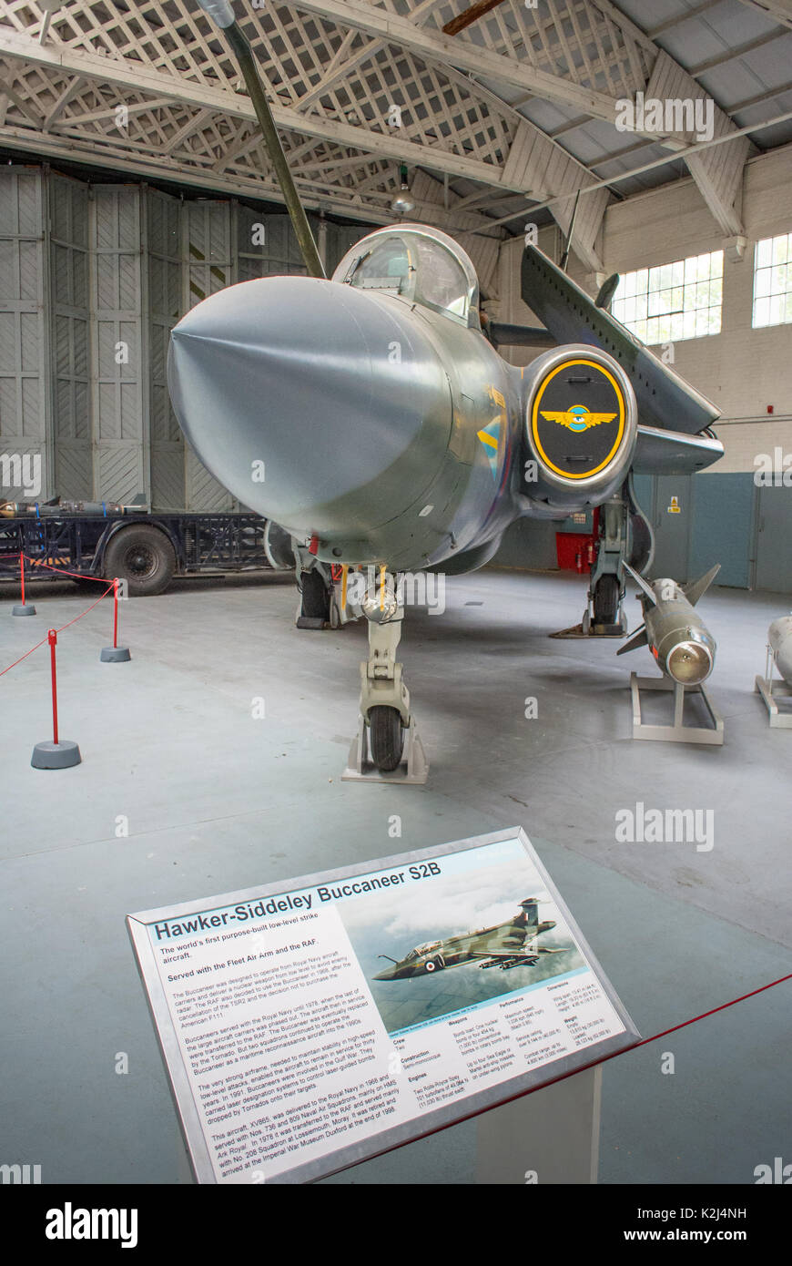 RAF Buccaneer fighter jet Stock Photo - Alamy