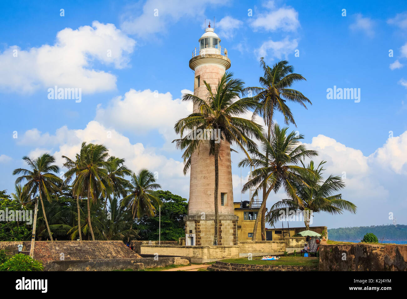 Lighthouse in Galle Stock Photo - Alamy