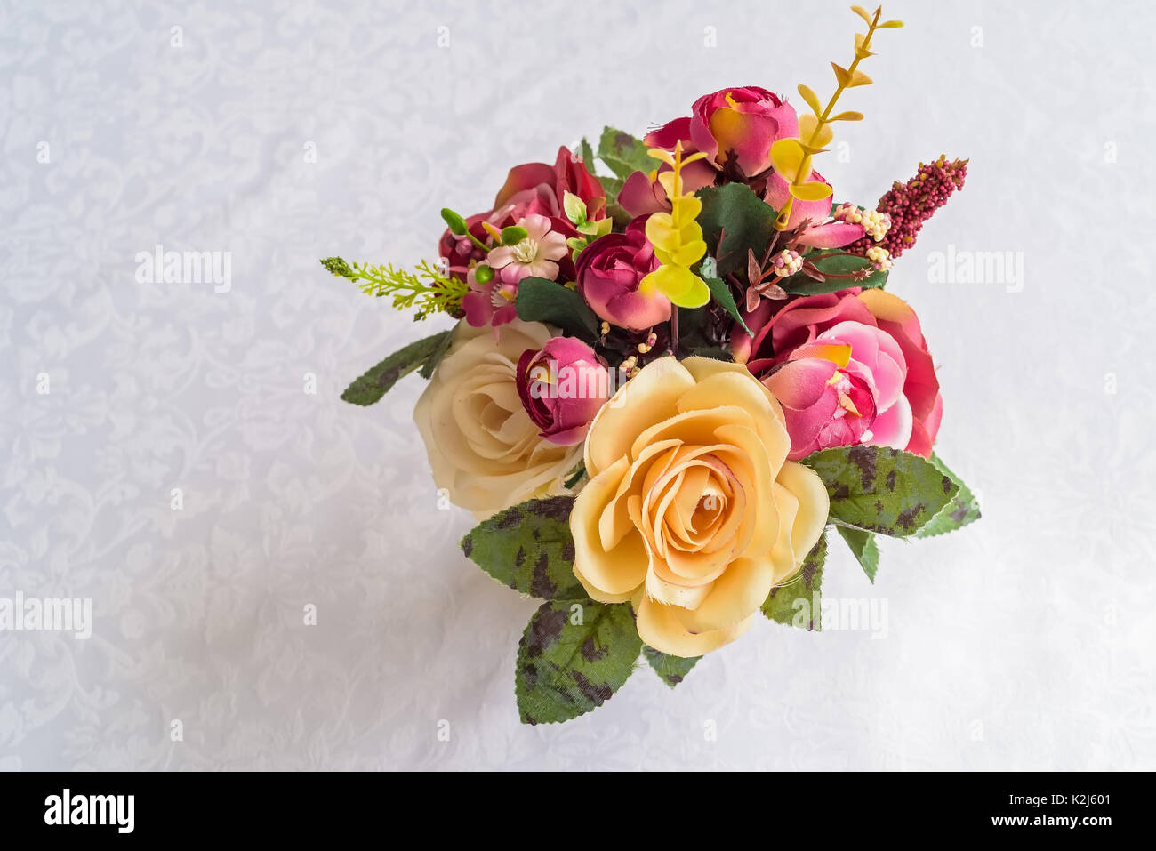 Flowers Vase Top View