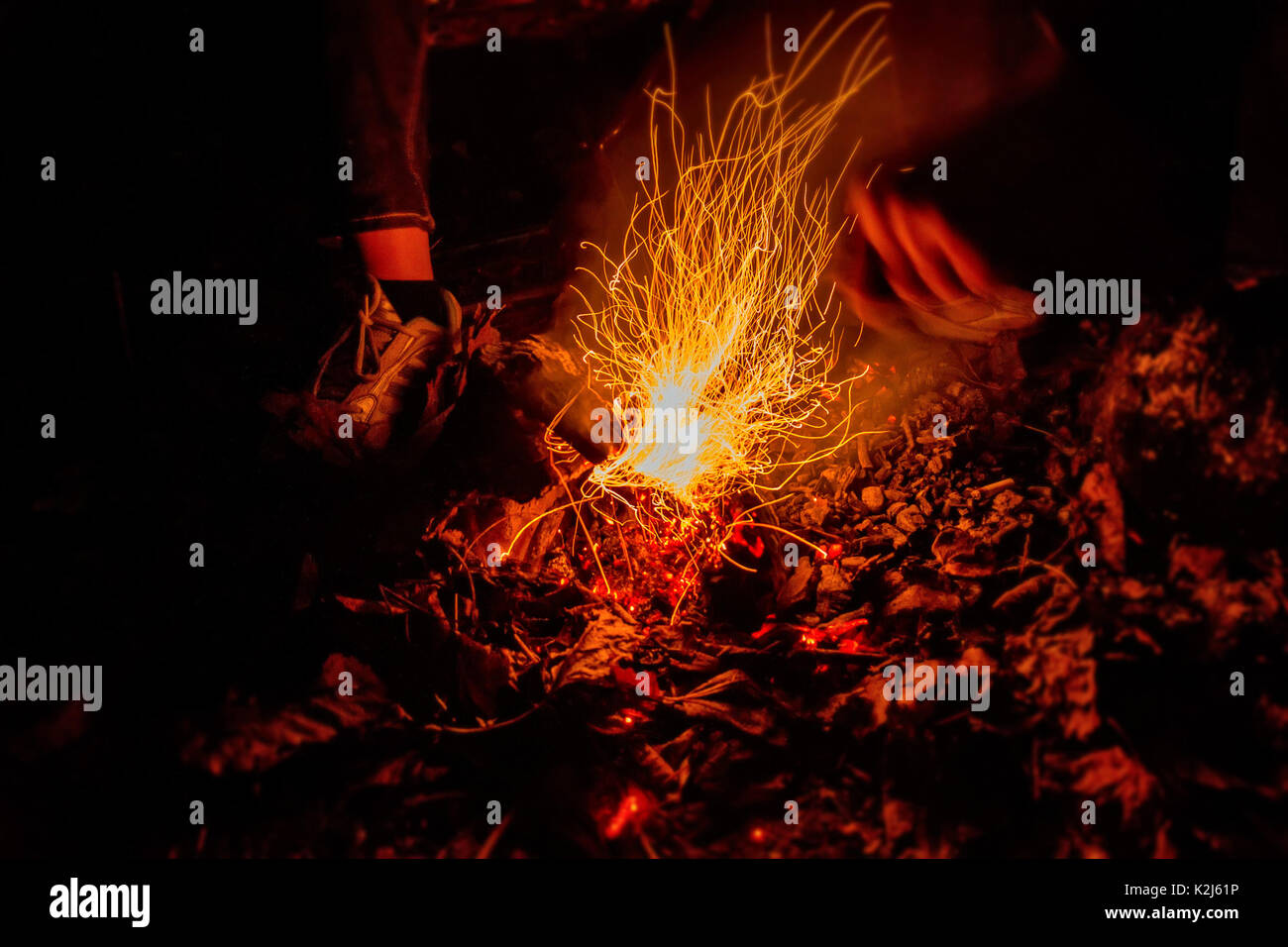 Close up slow motion fire hi-res stock photography and images - Alamy