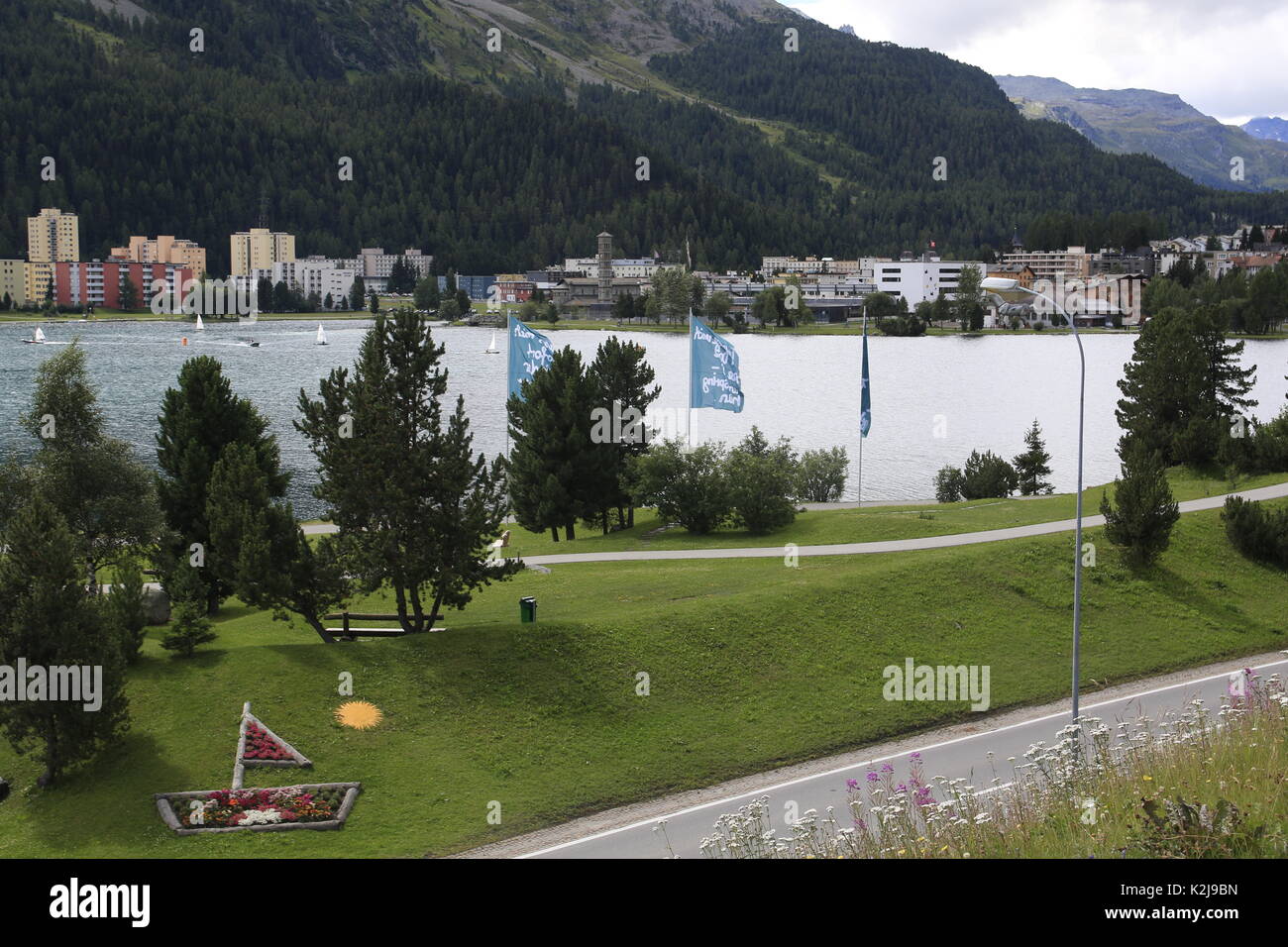 Old town st moritz hi-res stock photography and images - Alamy