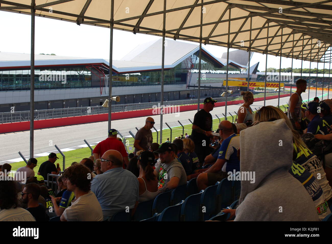 Silverstone Circuit, International Straight Stock Photo - Alamy