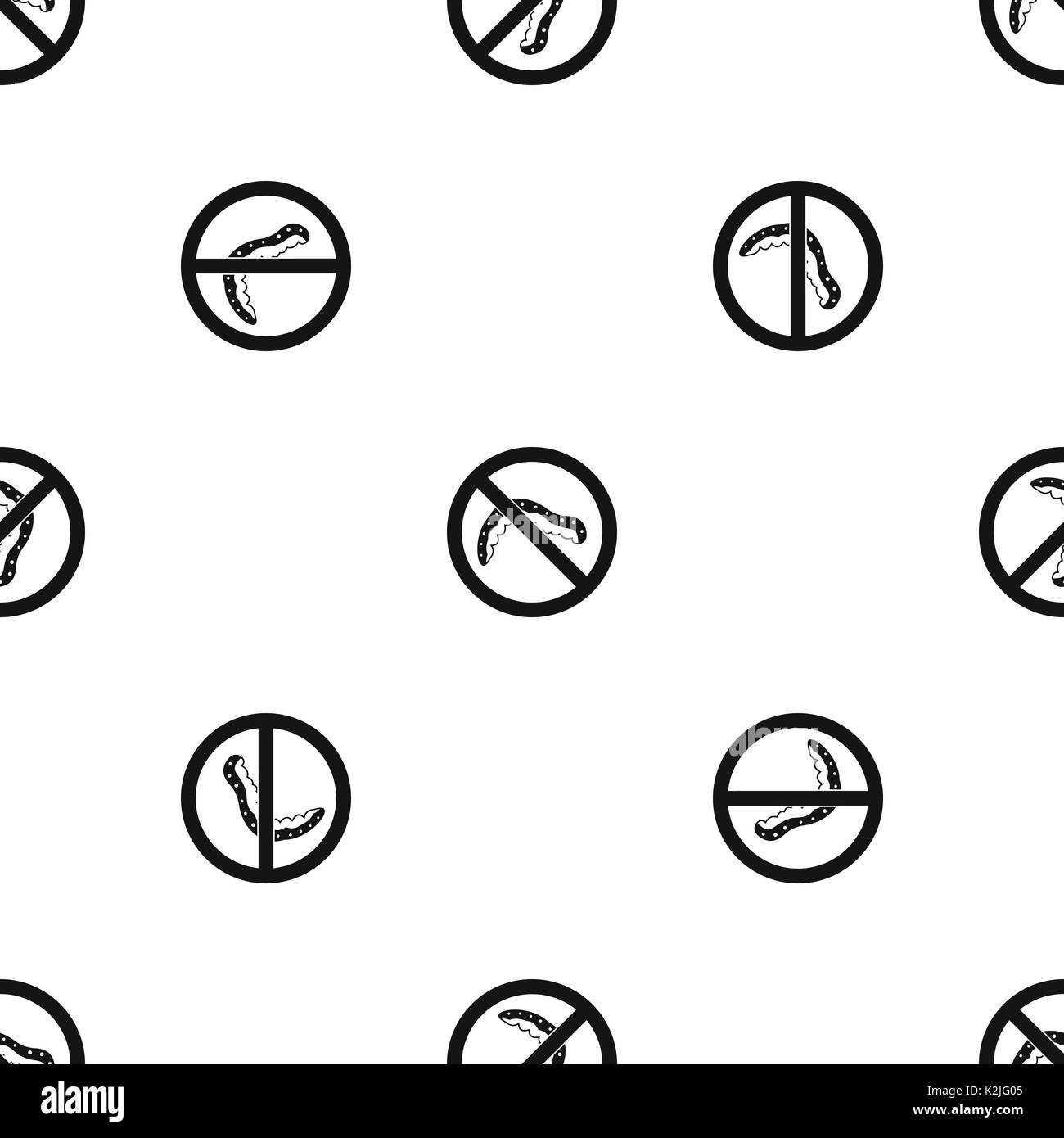 No caterpillar sign pattern seamless black Stock Vector Image & Art - Alamy