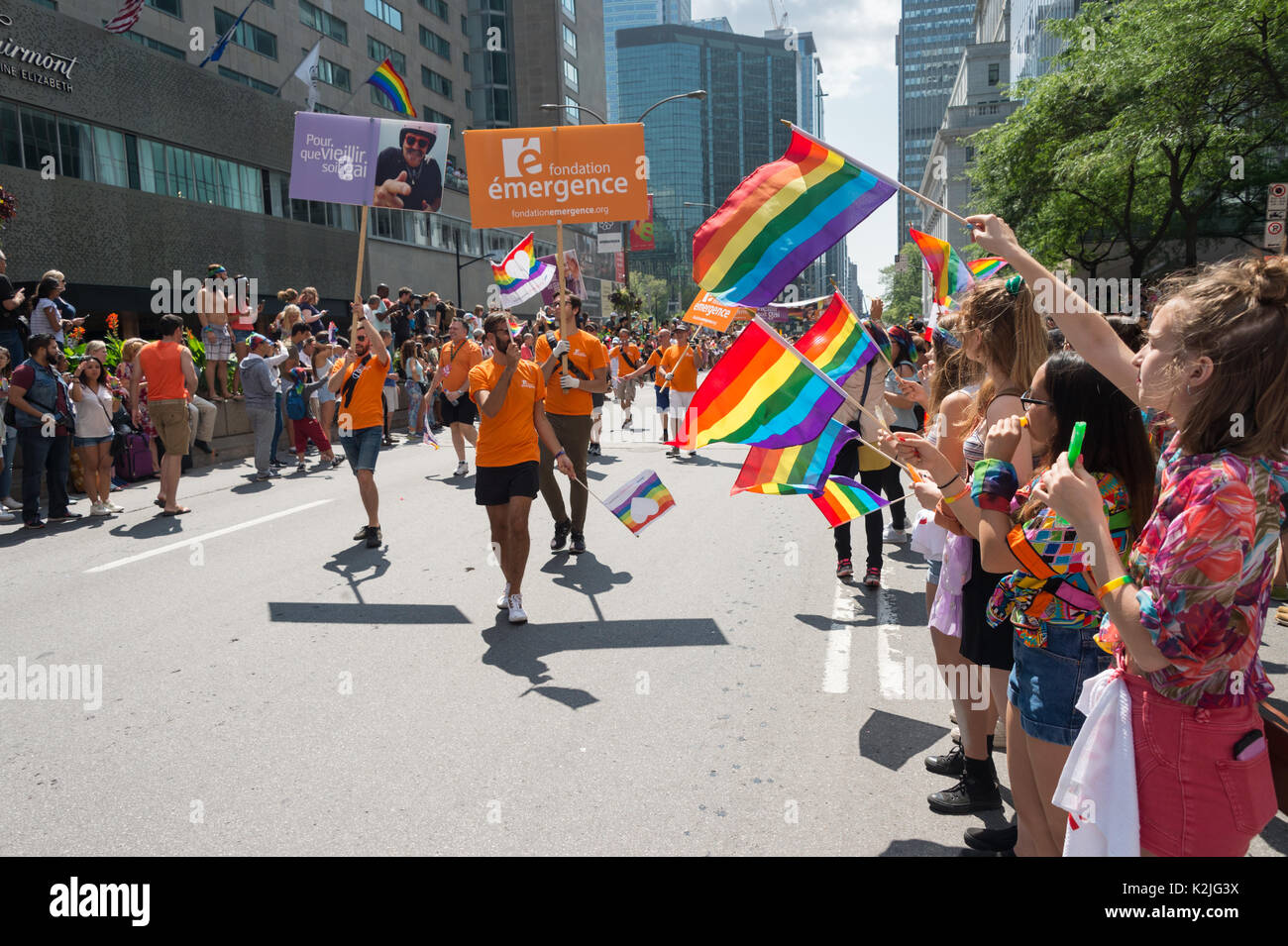 Montreal gay pride parade 2017 hi-res stock photography and images - Alamy