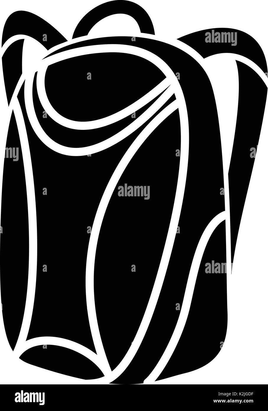 Backpack icon, simple black style Stock Vector Image & Art - Alamy