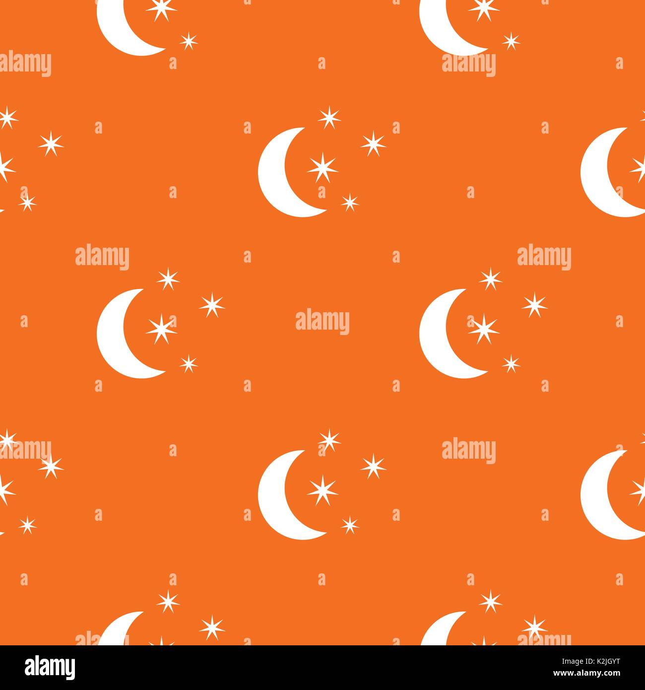 Moon and stars pattern seamless Stock Vector Image & Art - Alamy