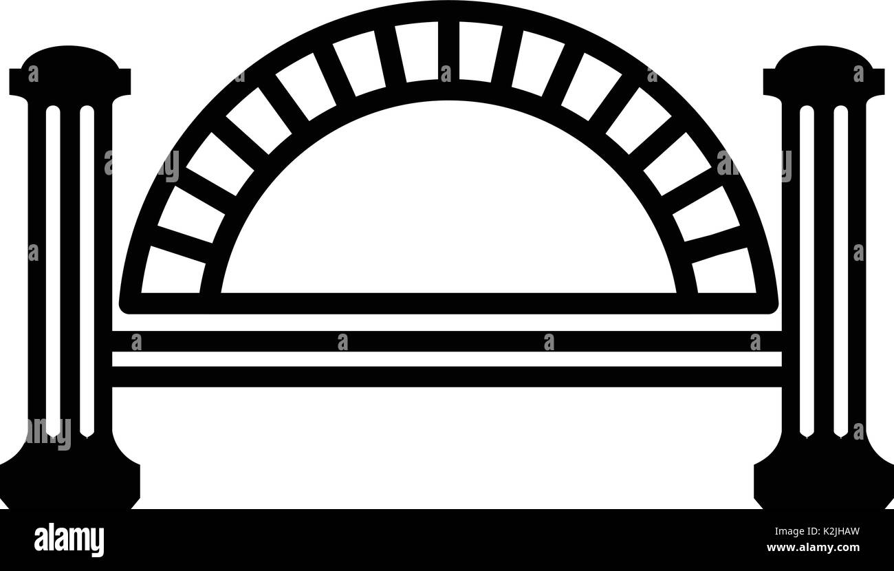 Metallic bridge icon, simple black style Stock Vector Image & Art - Alamy