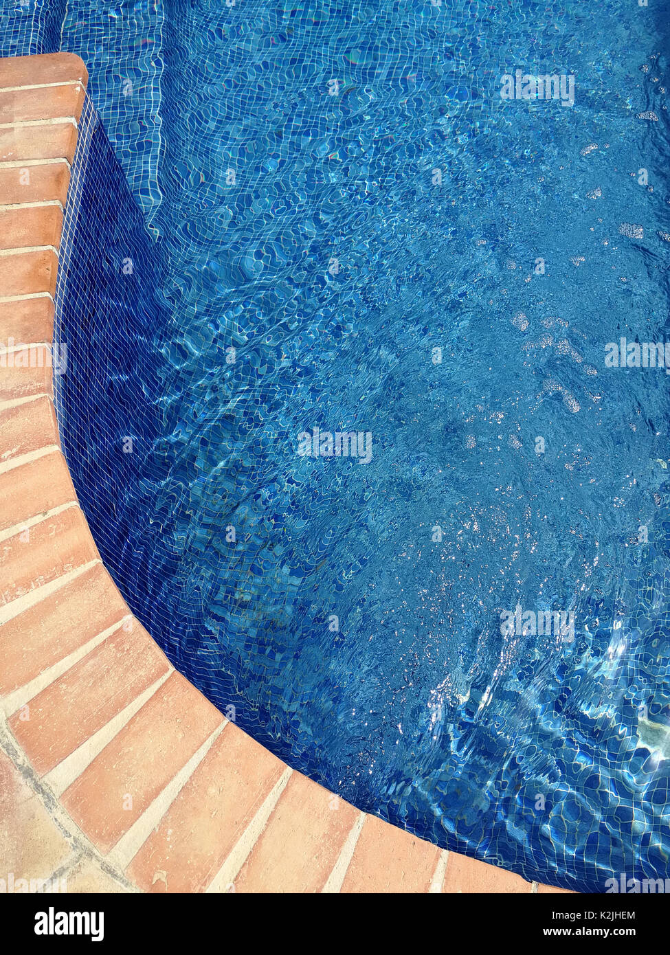 pool detail, wateer and tiles Stock Photo - Alamy