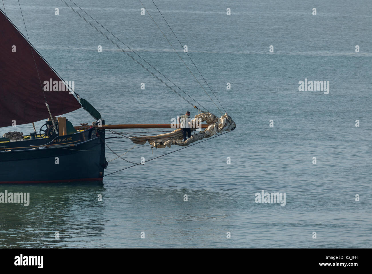 Thames sailing barge marjorie hi-res stock photography and images - Alamy