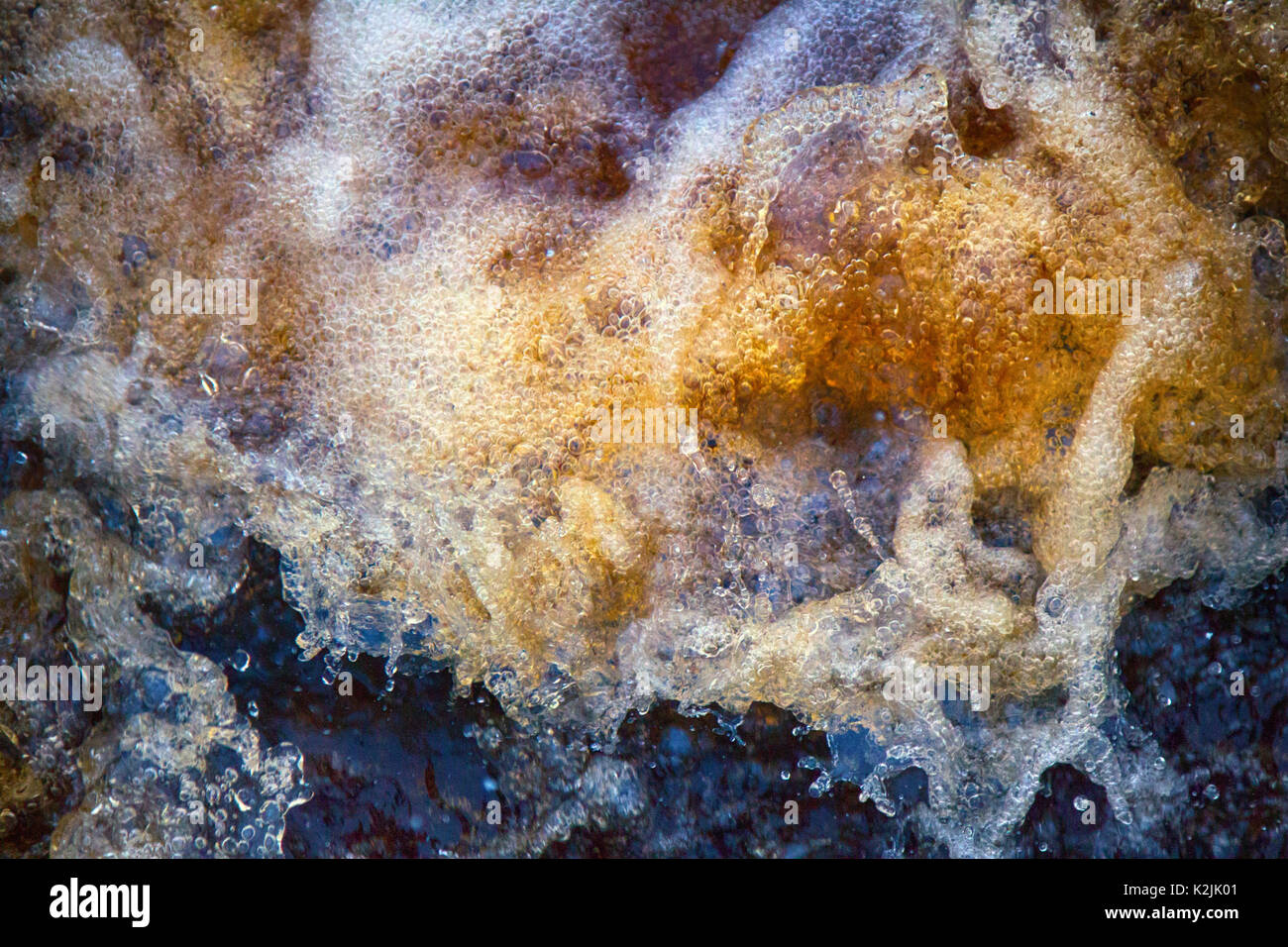Sea rolling and receding water. Black sea, Caucasus Stock Photo - Alamy