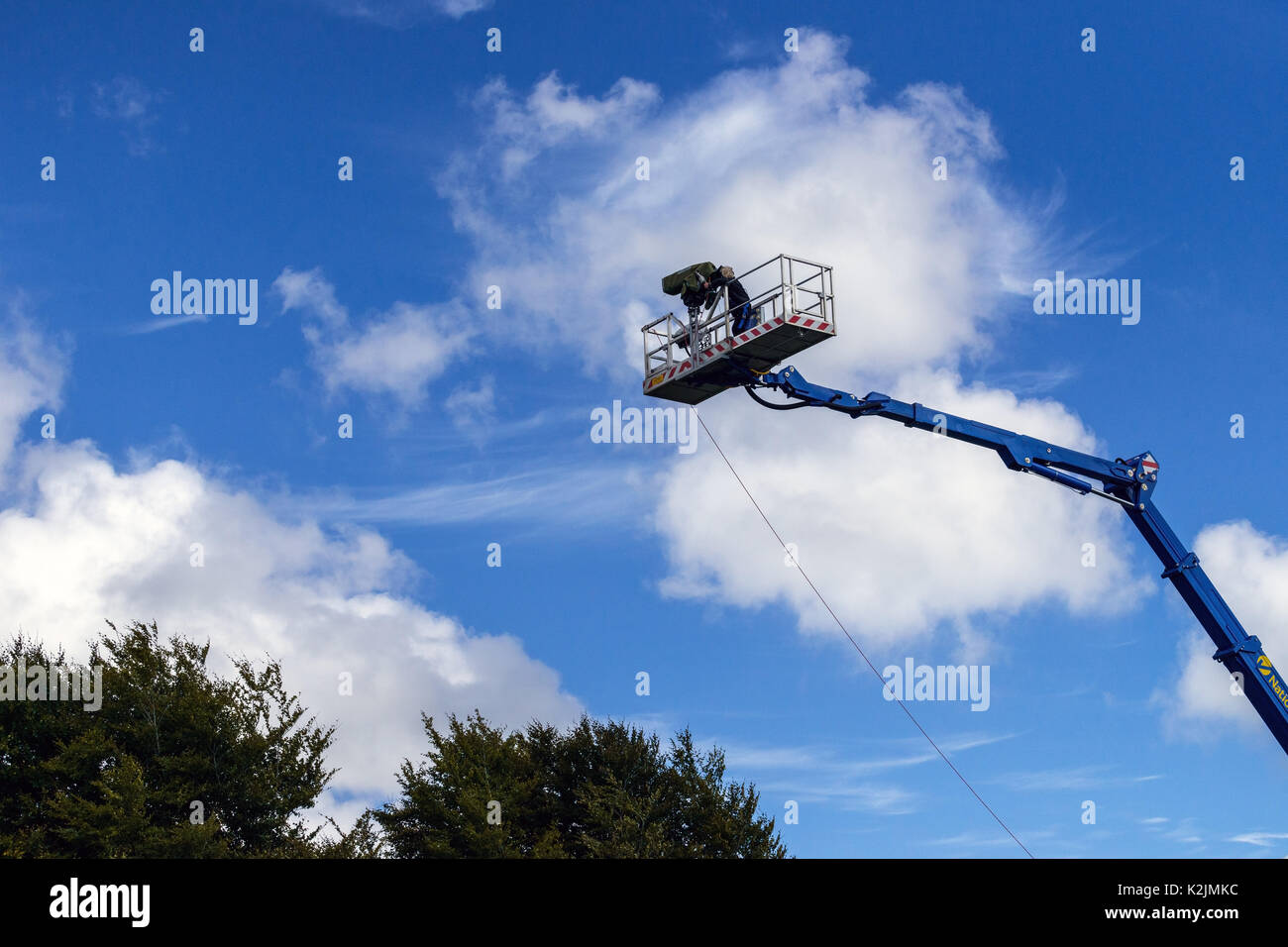 Cameraman at the horse racing Stock Photo - Alamy