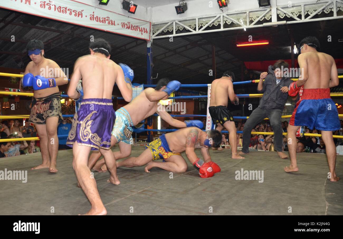 Thai boxing chiang mai thailand hi-res stock photography and images - Alamy