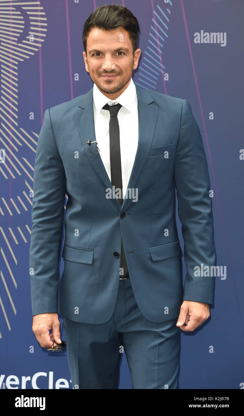 Peter andre in black suit hi-res stock photography and images - Alamy